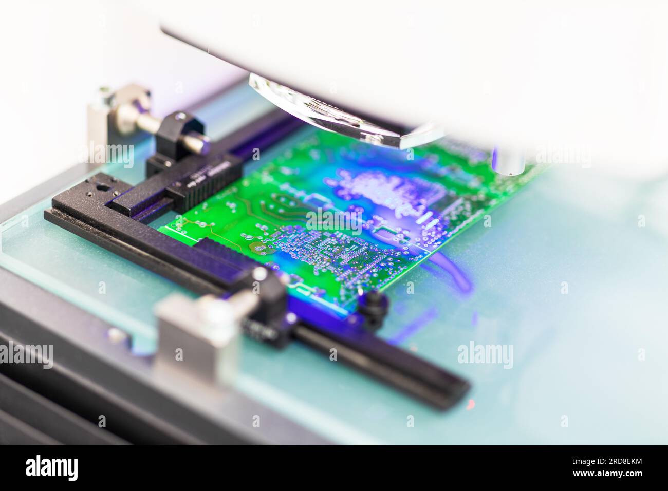 Computer mainboard 3D non-contact measurement Stock Photo - Alamy