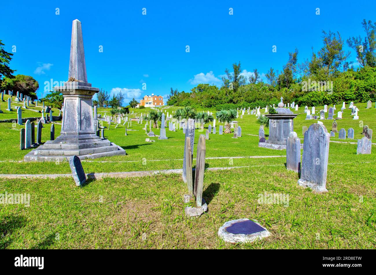 The Royal Navy Cemetery (The Glade), opened in 1812, containing over ...