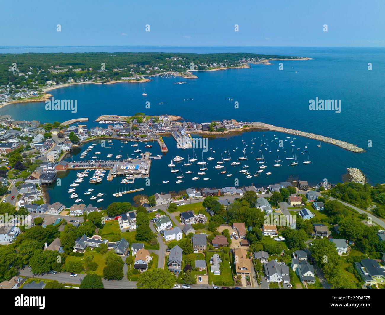 Historical rockport harbor hi-res stock photography and images - Alamy