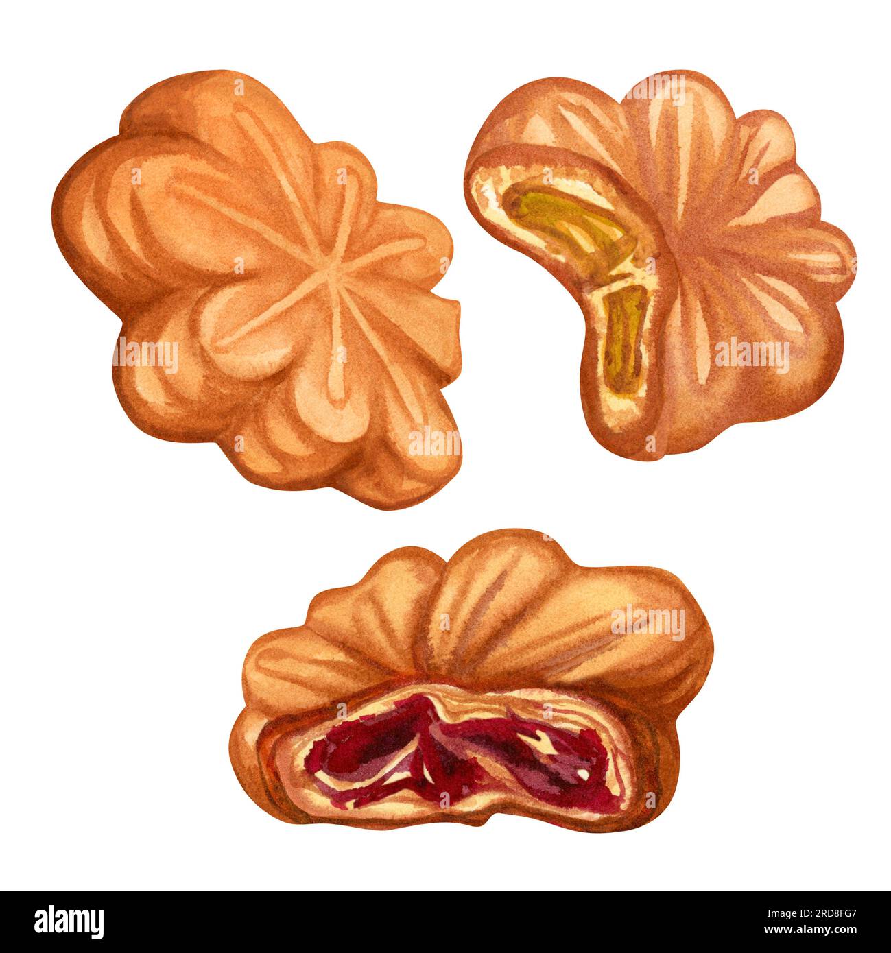 Japanese sweets in a maple shape hi-res stock photography and images ...