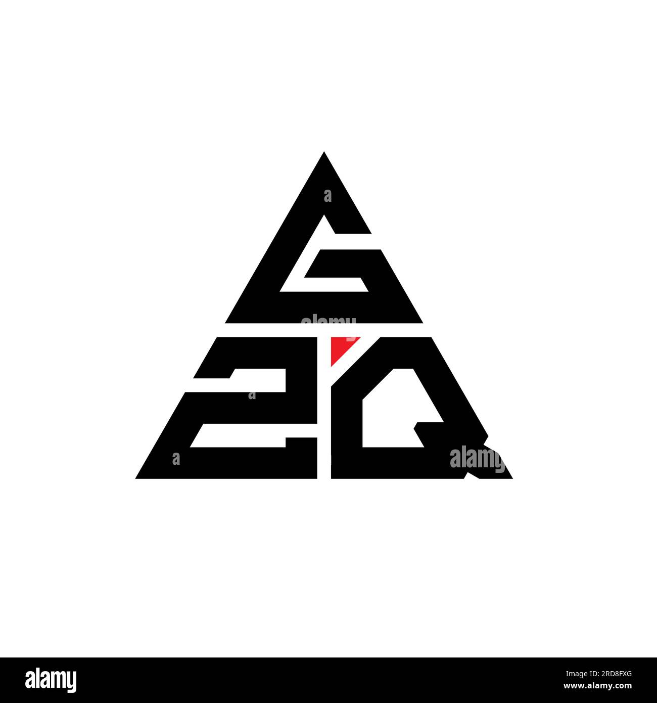 Gzq logo design hi-res stock photography and images - Alamy
