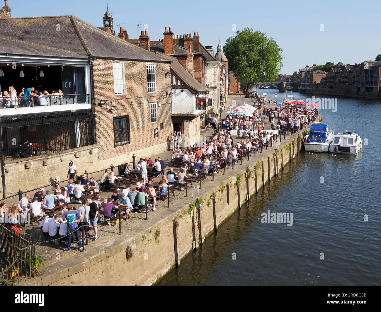 Kings Staith by the River Ouse, York, Yorkshire, England, United ...