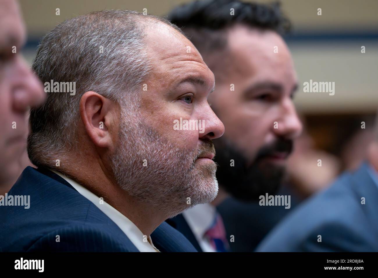 IRS Criminal Investigator Joseph Ziegler, right, and IRS Special Agent ...