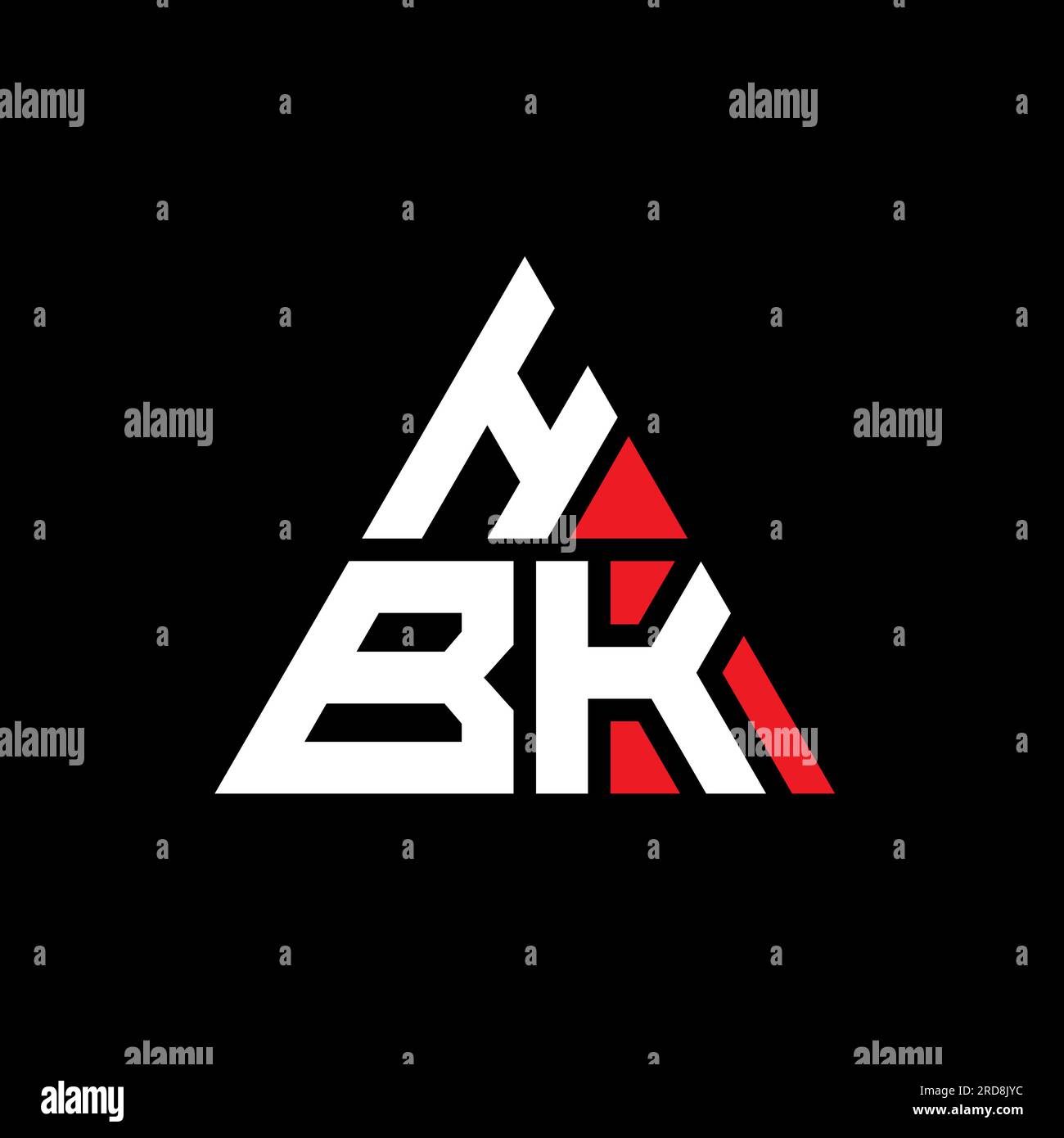 Hbk logo design hi-res stock photography and images - Alamy