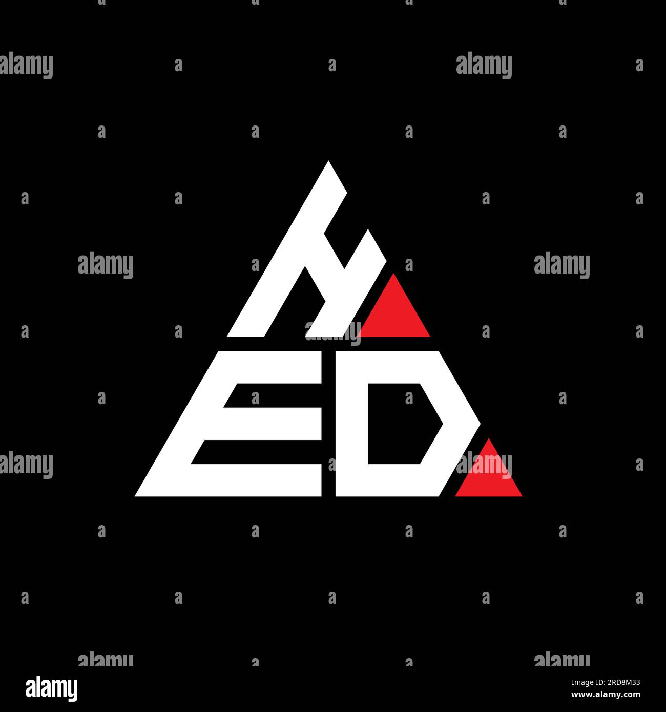 Hed logo design hi-res stock photography and images - Alamy