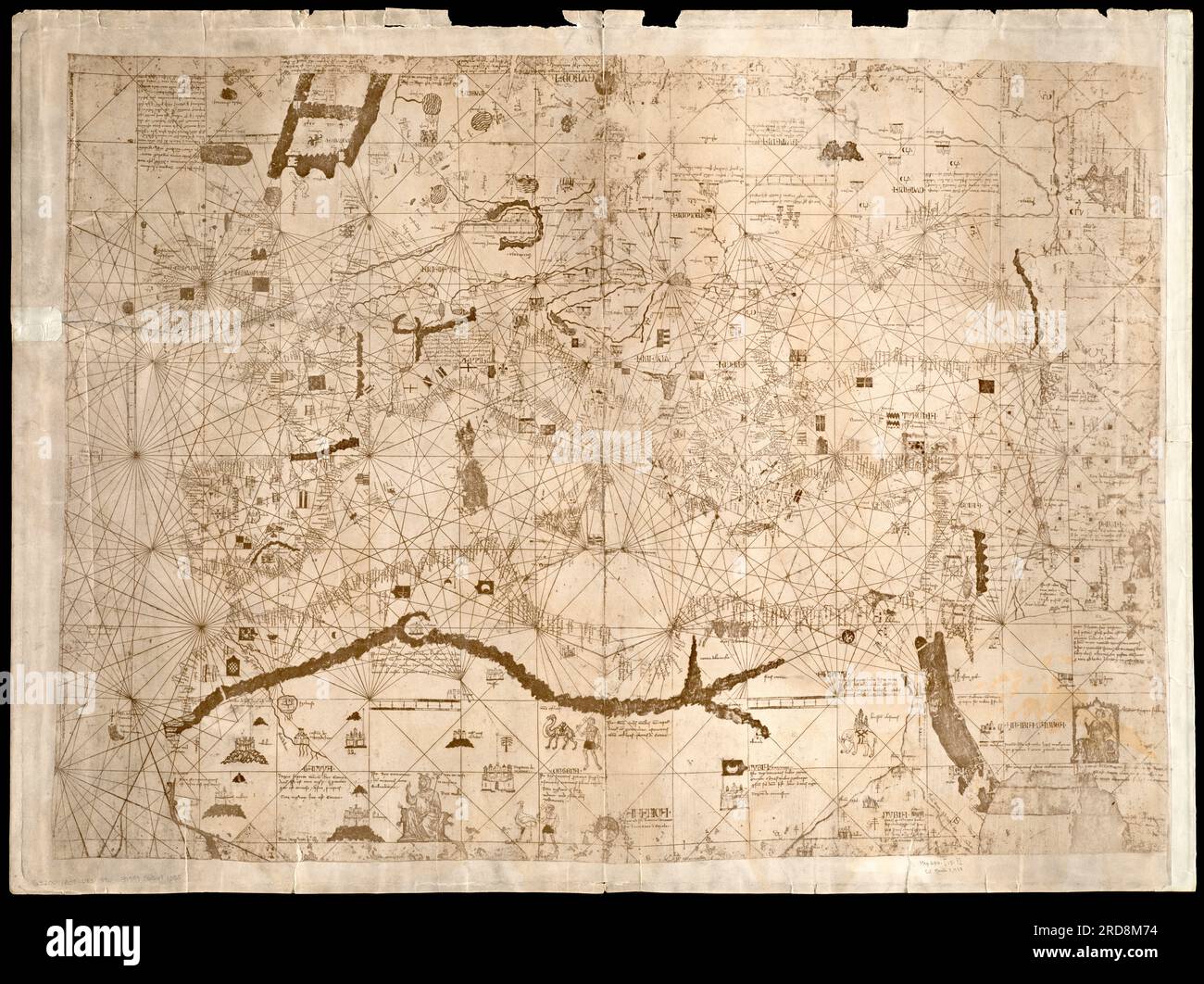 Marine Chart Baltic Sea, North Sea, Eastern Atlantic, Mediterranean Sea ...