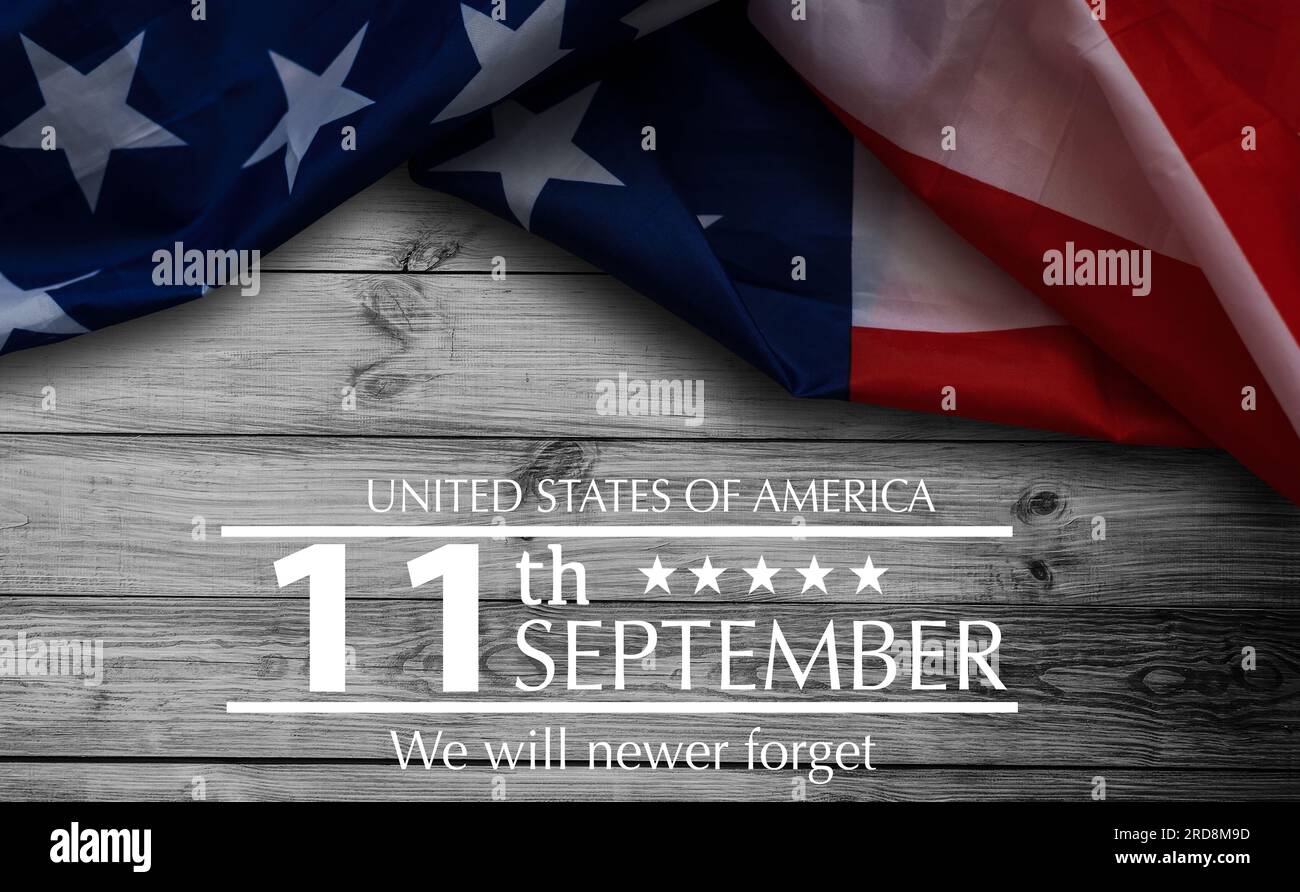 Patriot Day September 11 9 USA banner - United States flag or merican ...