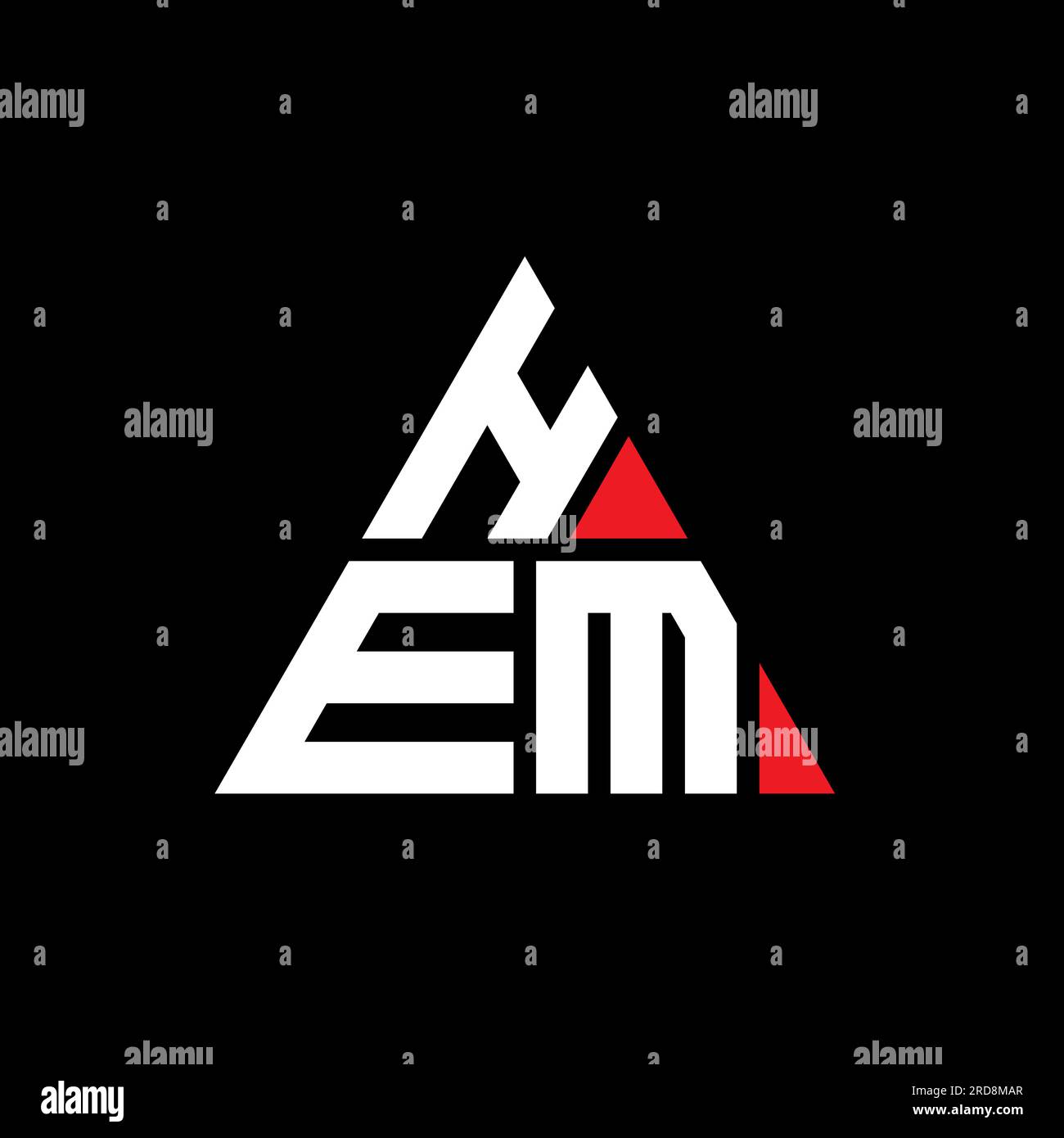 Hem letter Stock Vector Images - Alamy