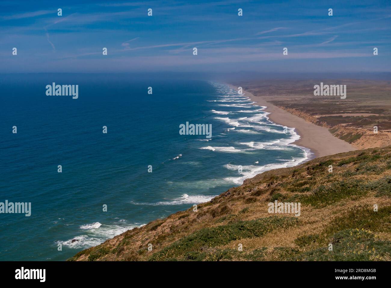 POINT REYES, CALIFORNIA, USA - Point Reyes National Seashore. Ten Mile ...