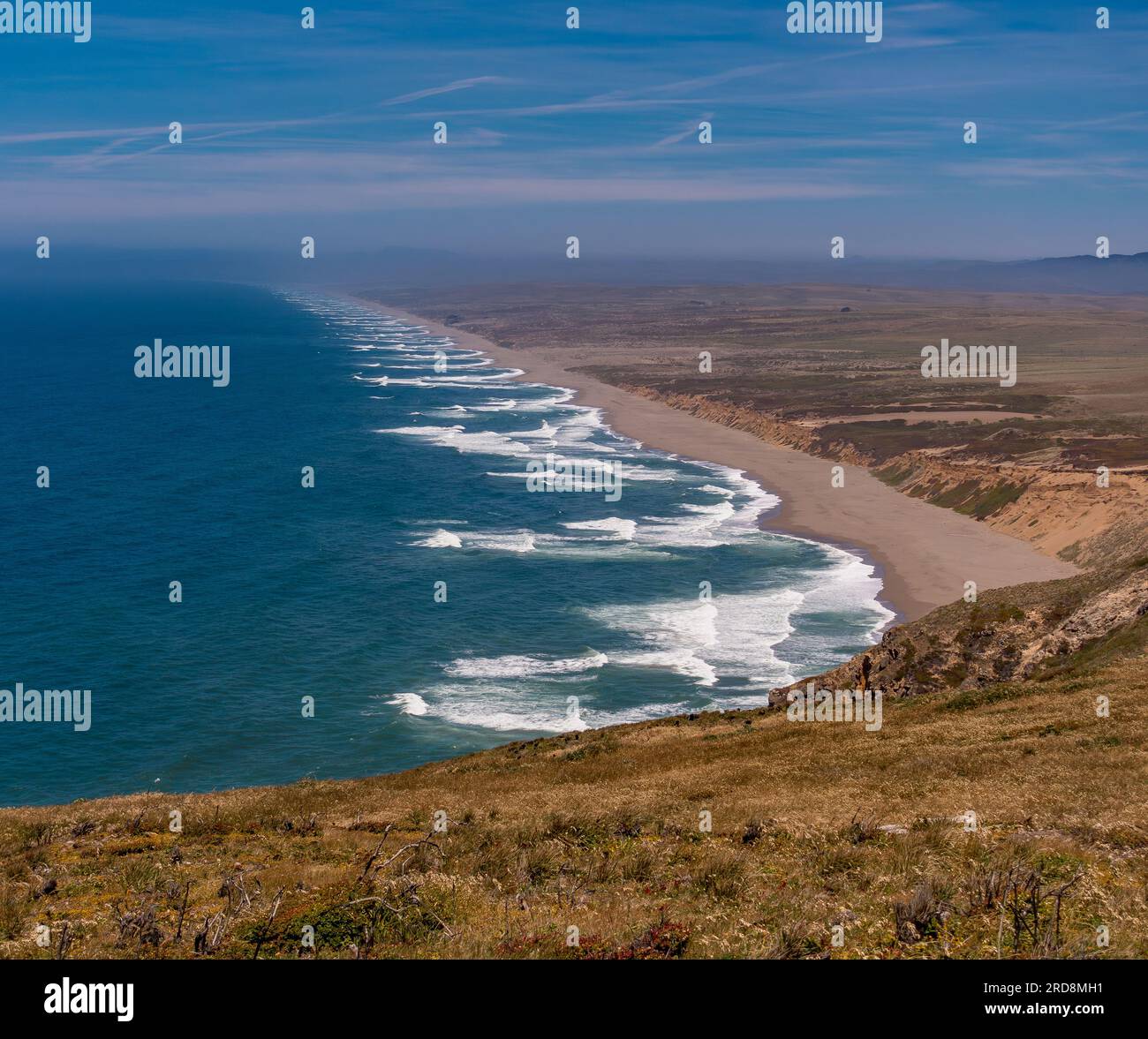 POINT REYES, CALIFORNIA, USA - Point Reyes National Seashore. Ten Mile ...