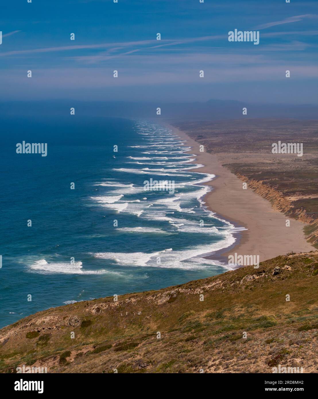 POINT REYES, CALIFORNIA, USA - Point Reyes National Seashore. Ten Mile ...