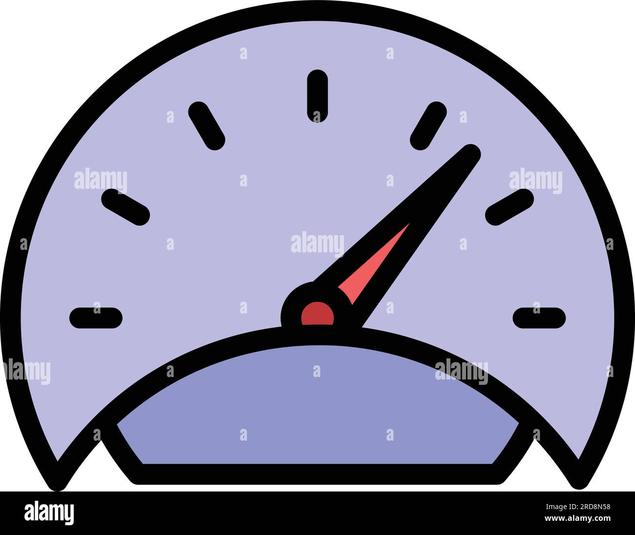 Dashboard icon outline vector. Performance analytics. Web data kpi ...