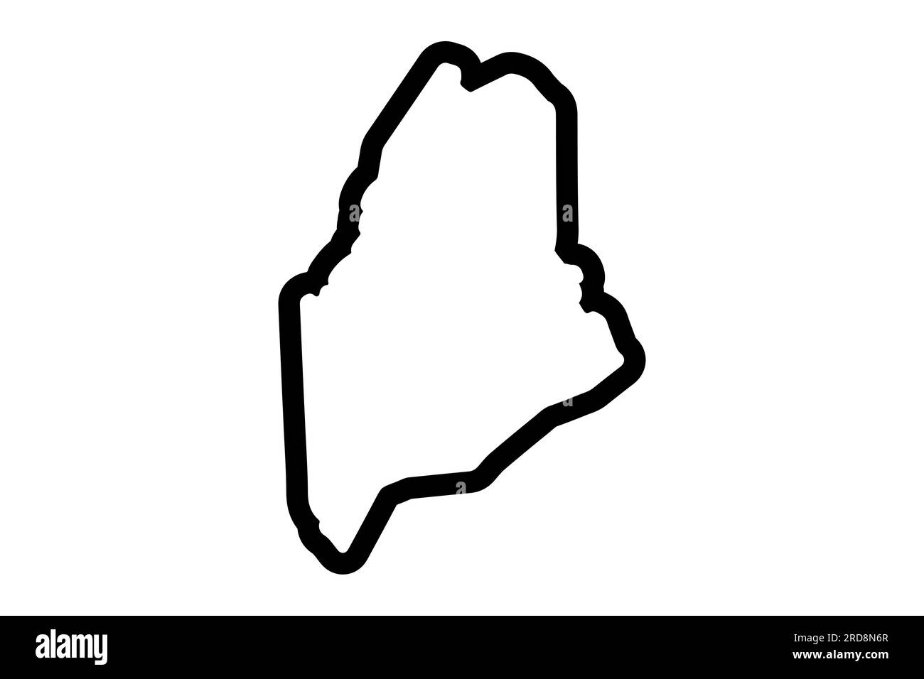 Maine state map. US state map. Maine outline symbol. Vector ... Maine state map. US state map. Maine outline symbol. Vector ...