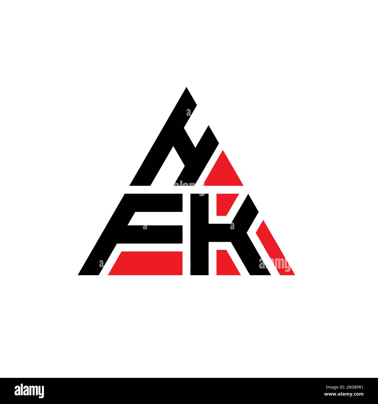 Hfk logo design hi-res stock photography and images - Alamy