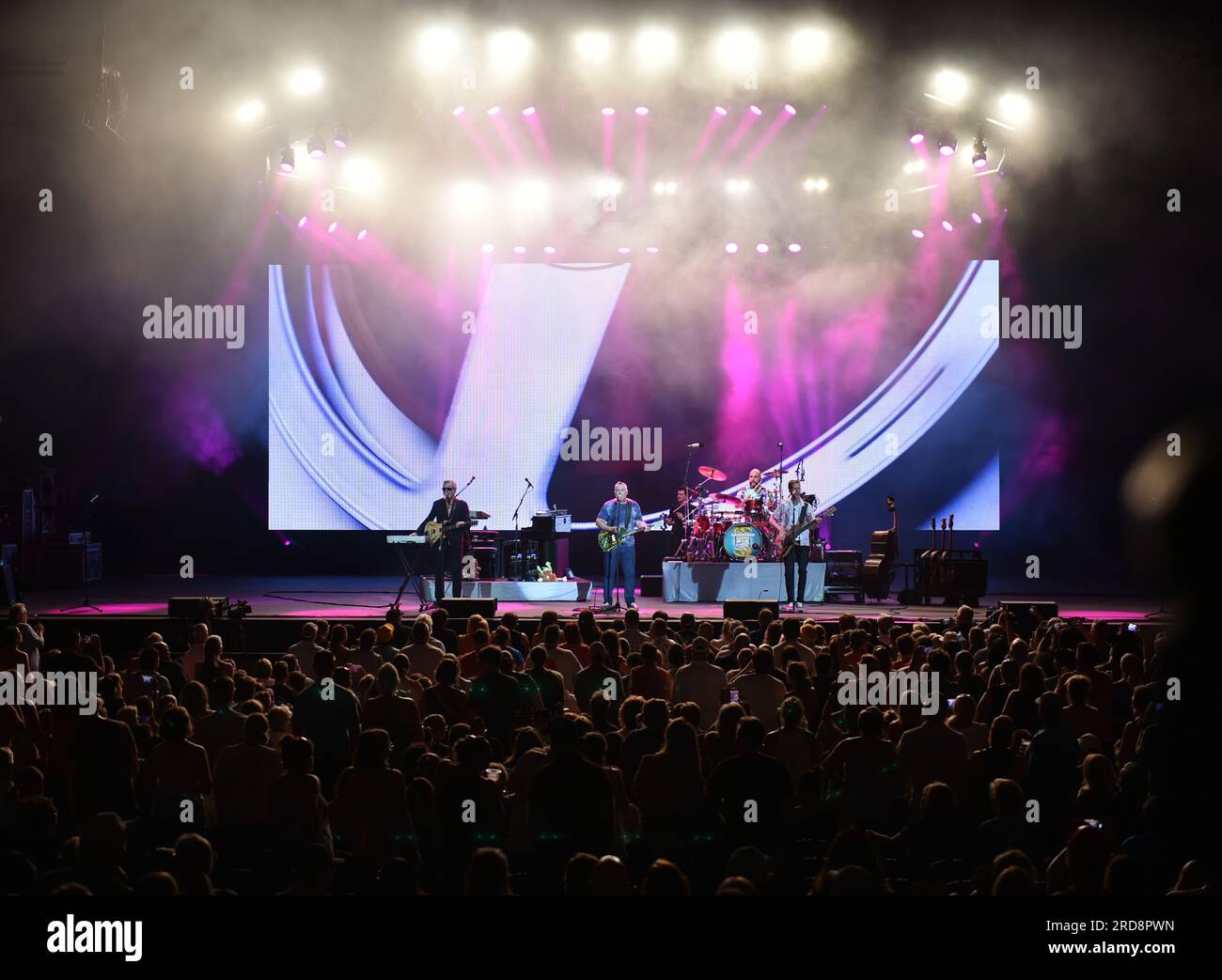 July 18, 2023, Portsmouth, Virginia, USA: BARENAKED LADIES bring some ...