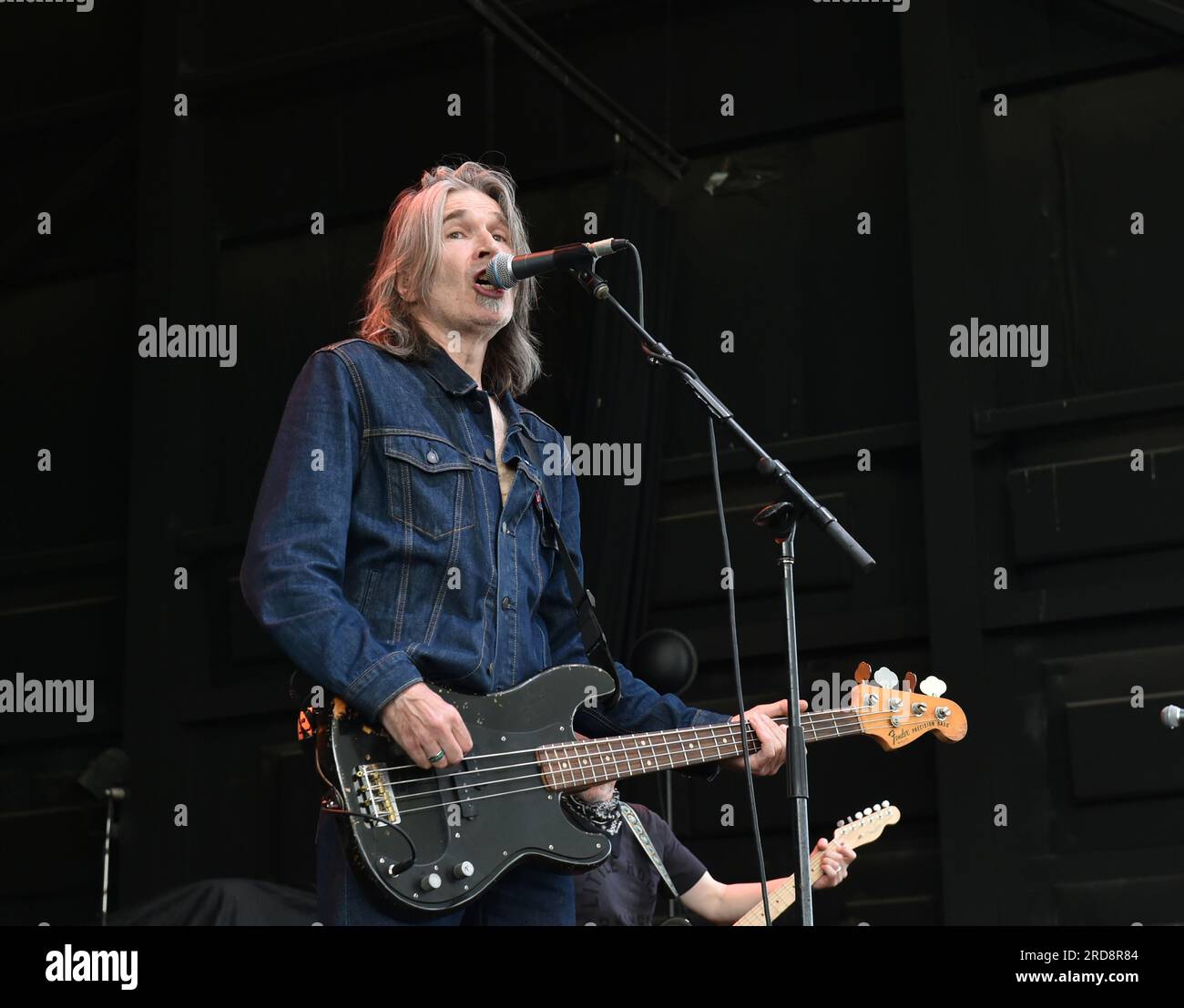 July 18, 2023, Portsmouth, Virginia, USA: DEL AMITRI brings some rock ...