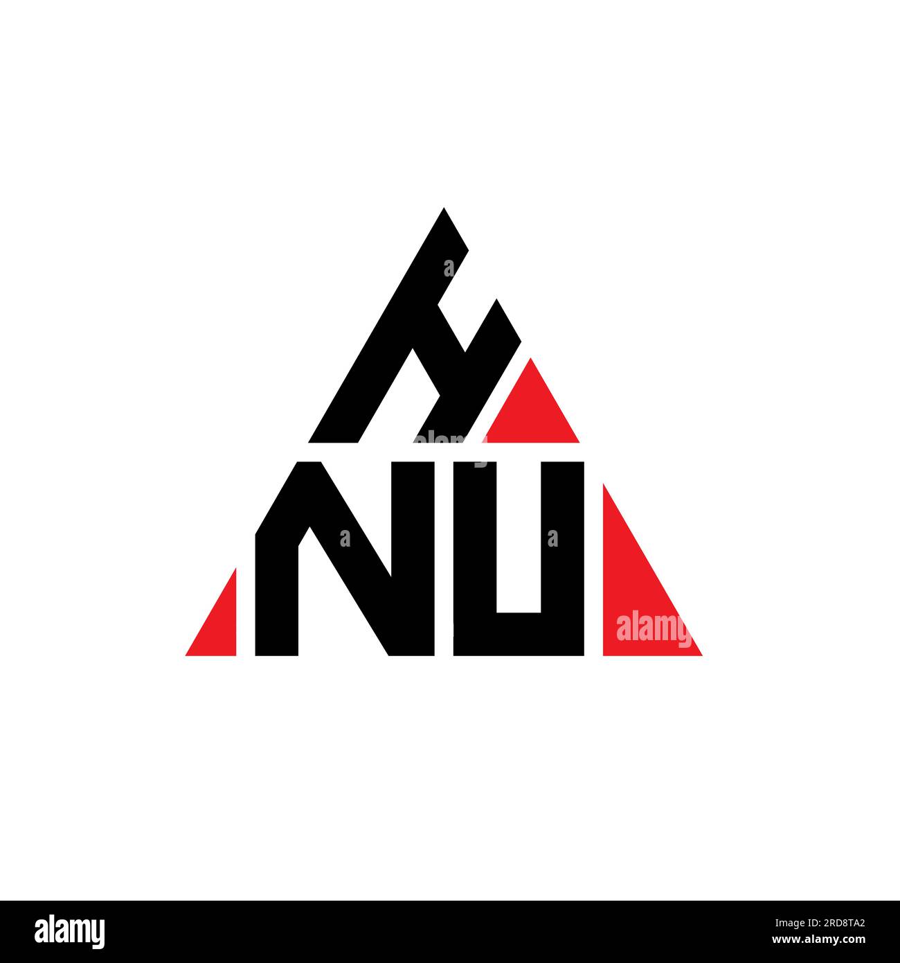 Hnu logo design hi-res stock photography and images - Alamy