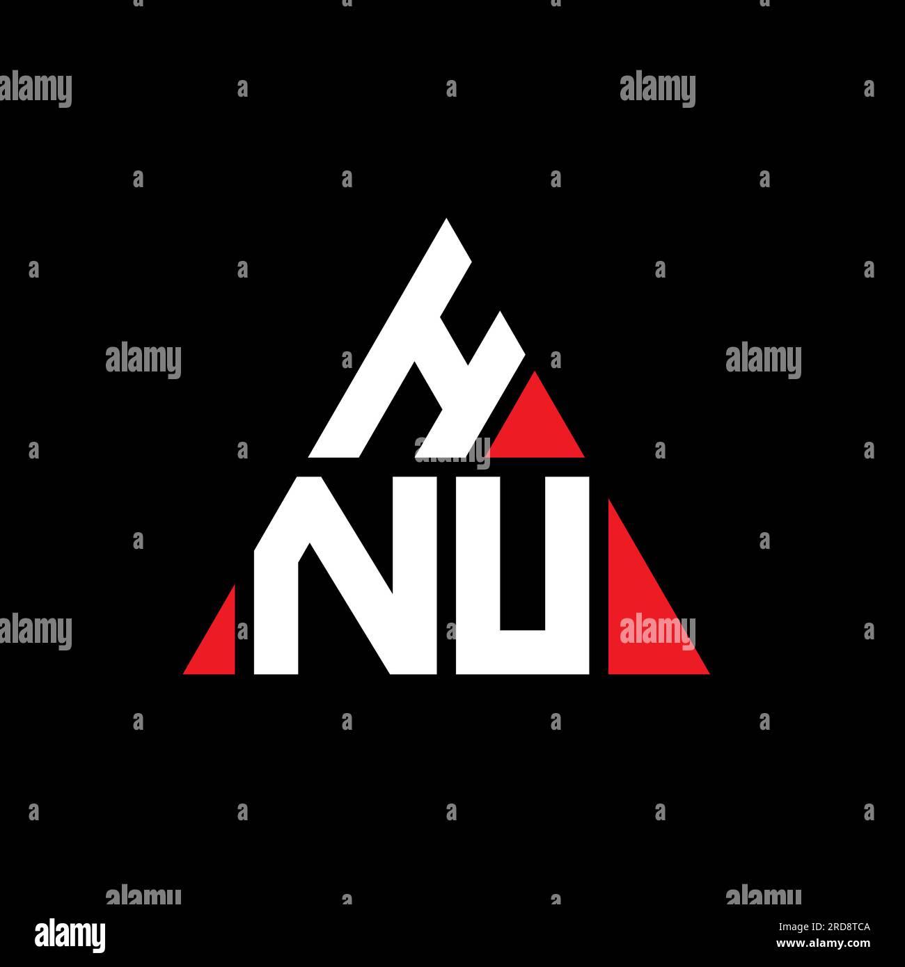 Hnu logo design hi-res stock photography and images - Alamy