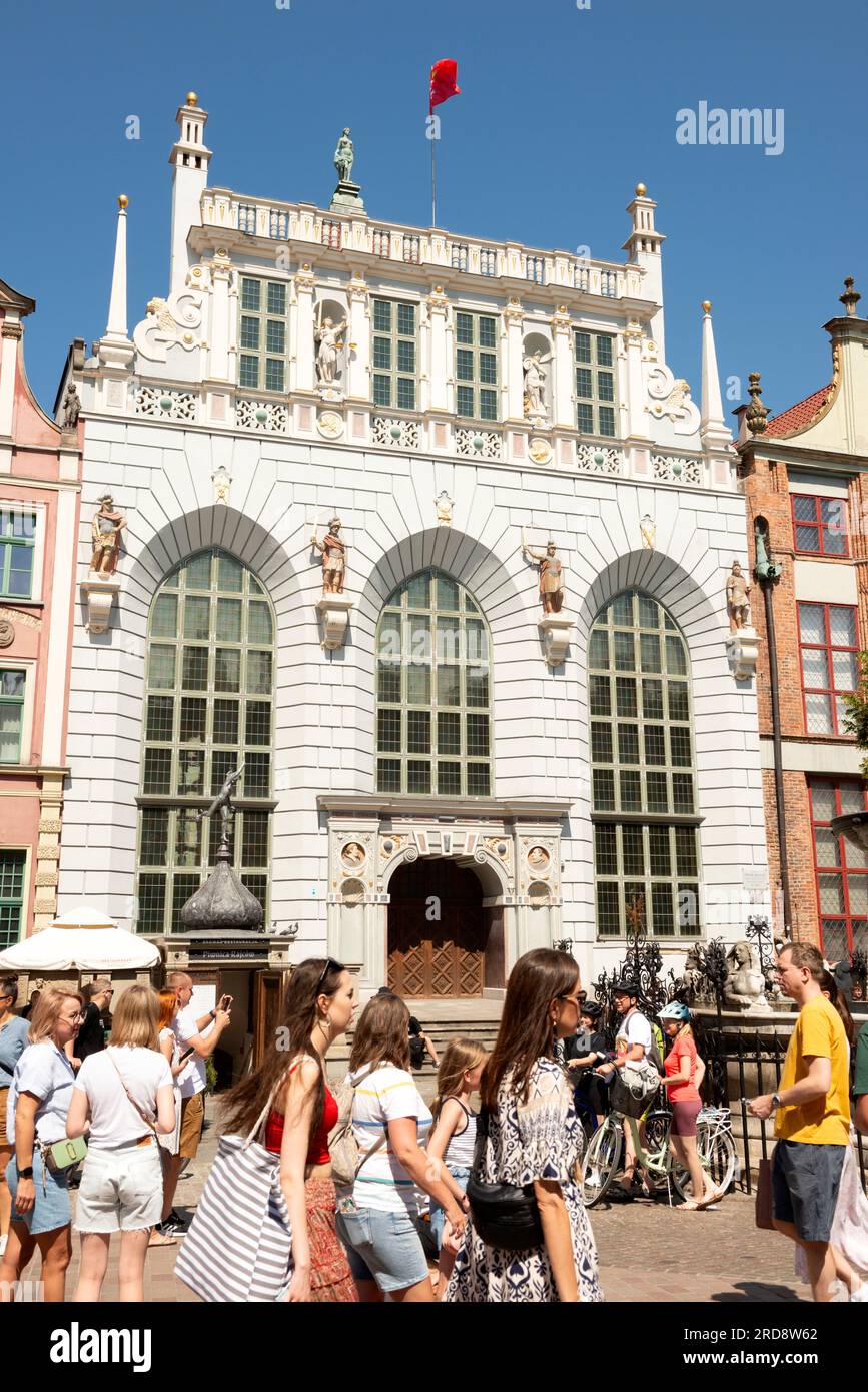 Artus Court historical building and Gdańsk History Museum branch in ...