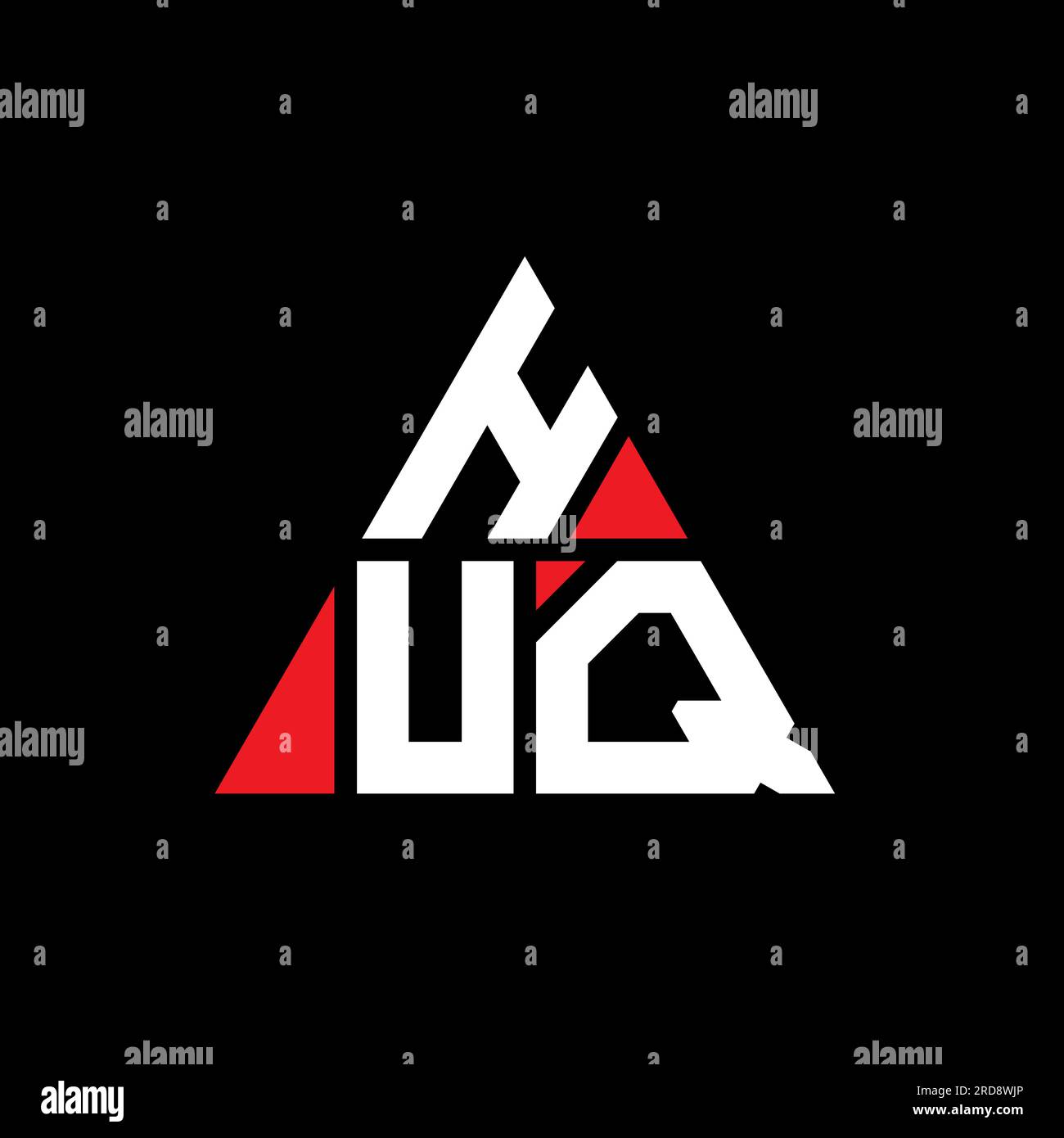 Huq logo design hi-res stock photography and images - Alamy