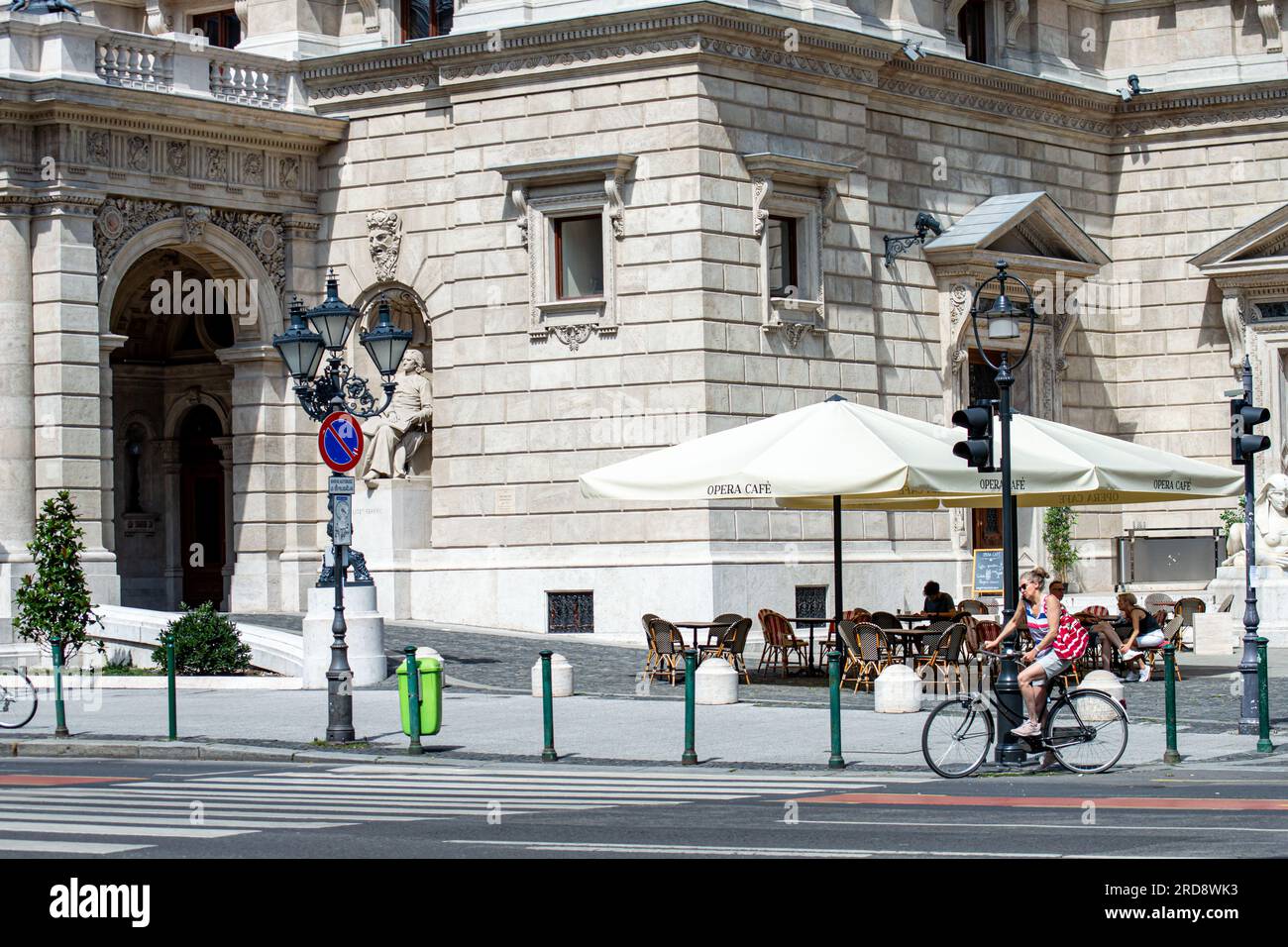 BUDAPEST, HUNGARY - JULY 7, 2023: The Hungarian Royal State Opera House ...