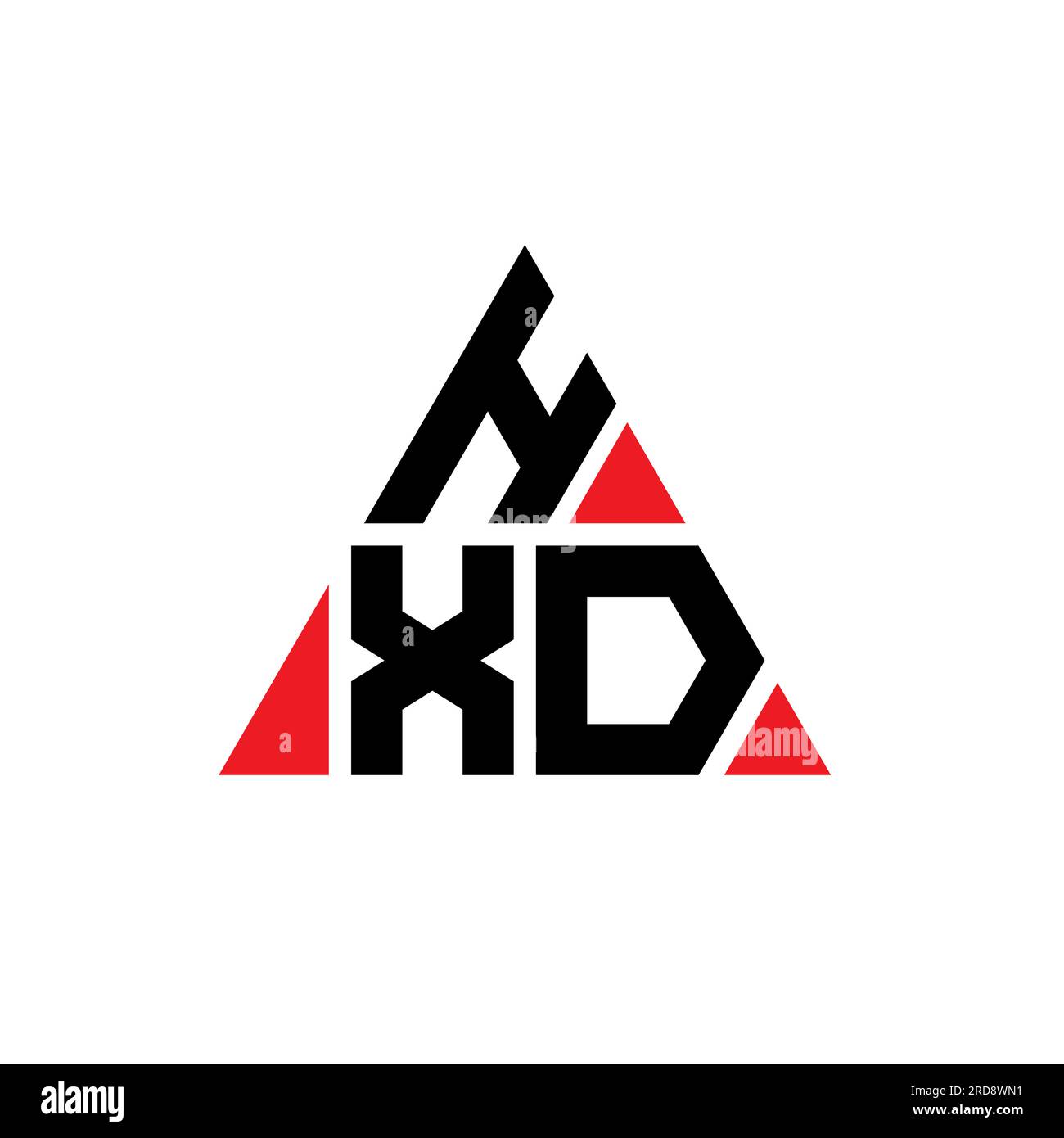 Hxd logo design hi-res stock photography and images - Alamy