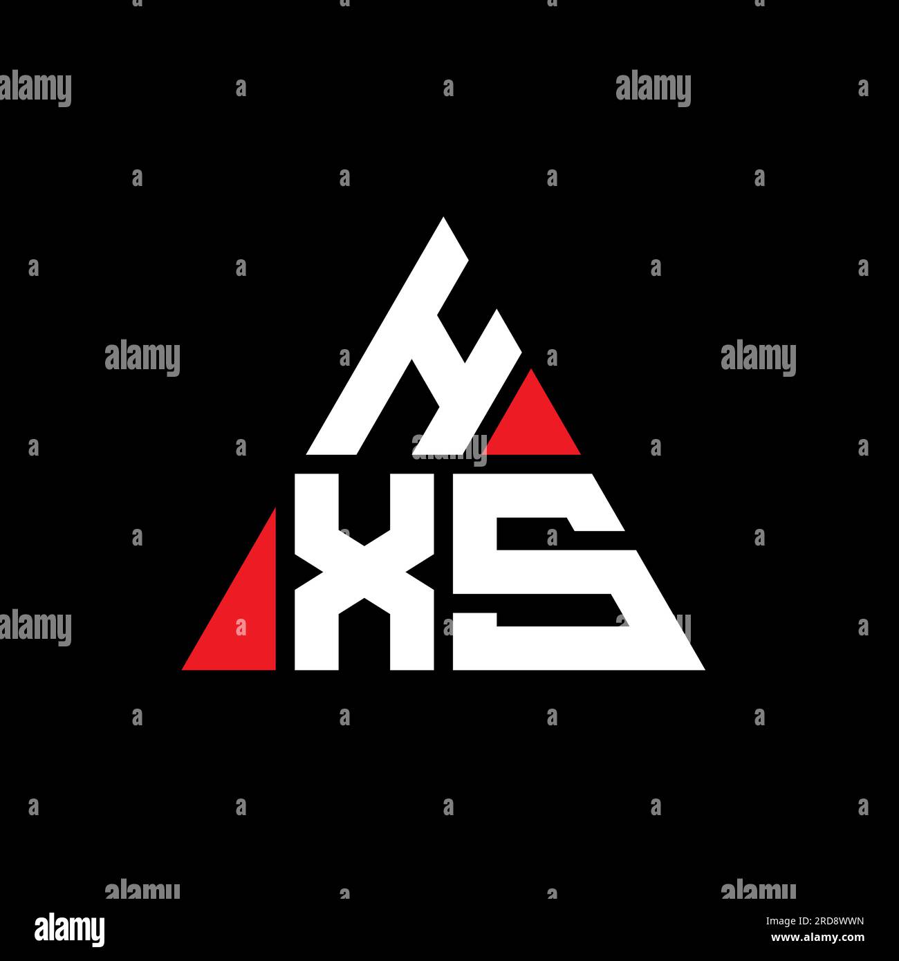 Hxs logo design hi-res stock photography and images - Alamy