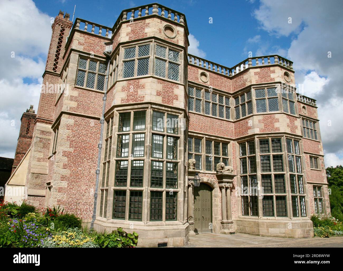A view of Astley Hall, Astley Park, Chorley, Lancashire, United Kingdom ...