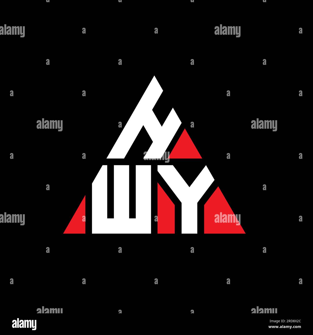 Hwy triangular hi-res stock photography and images - Alamy