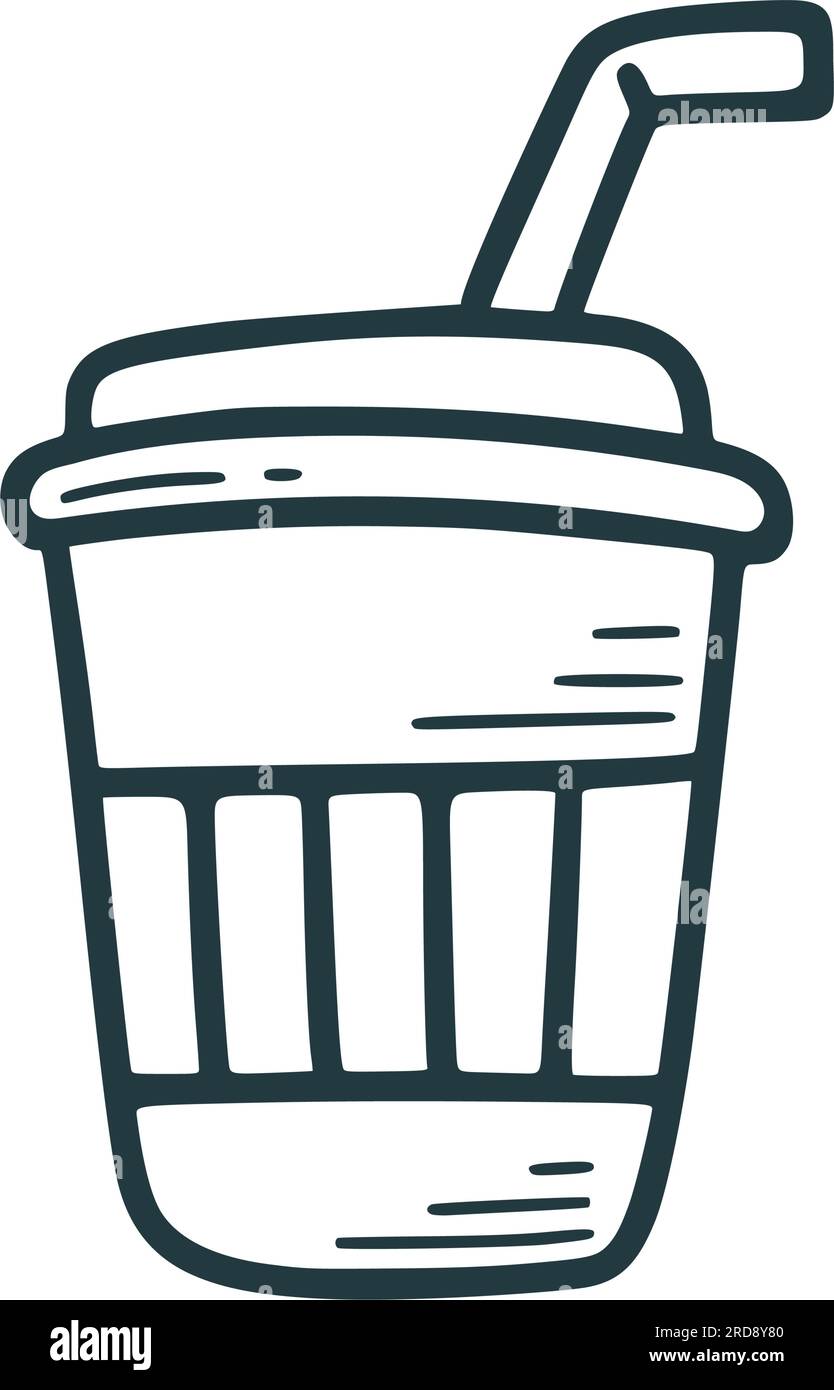 Take away espresso coffee Stock Vector Images - Alamy