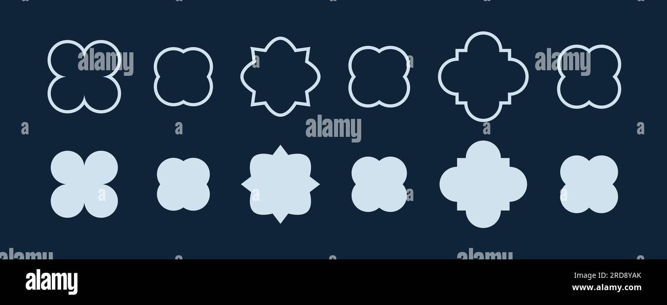 Traditional renaissance shape Stock Vector Images - Alamy