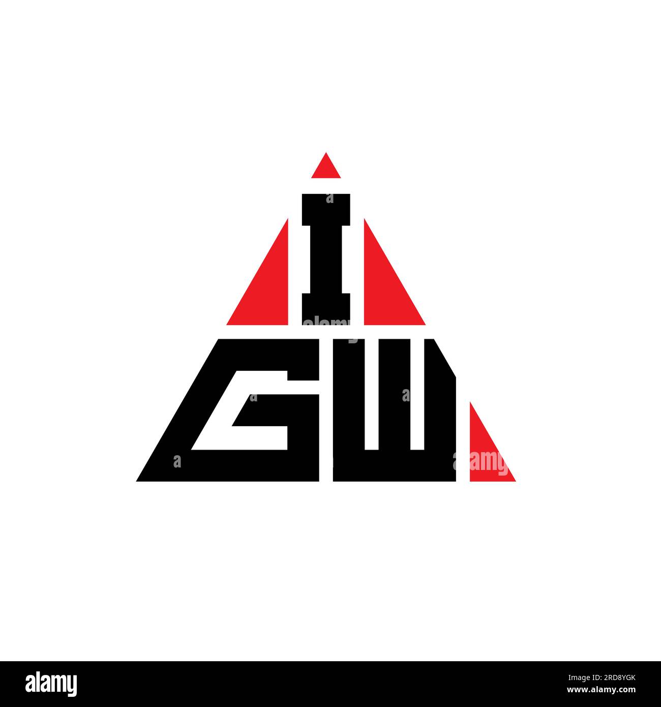 Igw monogram Stock Vector Images - Alamy