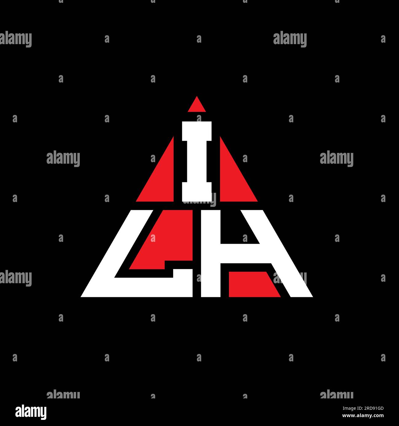 Ilh triangle Stock Vector Images - Alamy