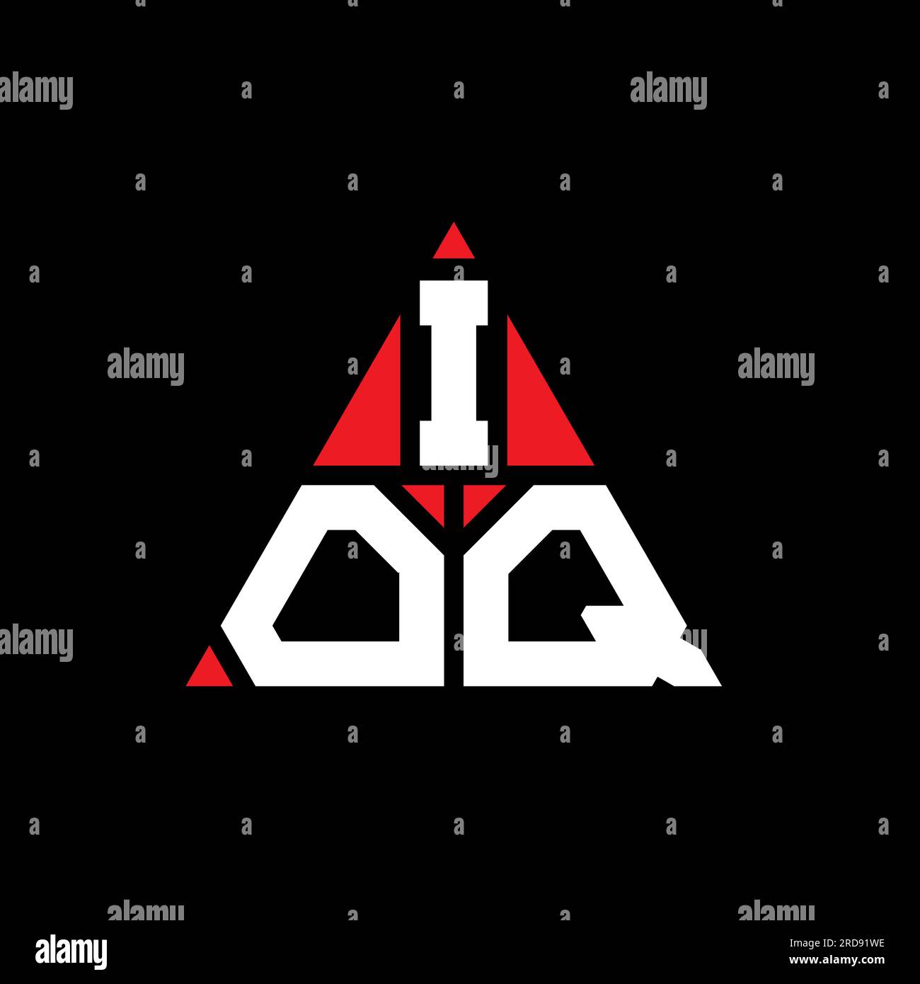 Ioq logo design hi-res stock photography and images - Alamy