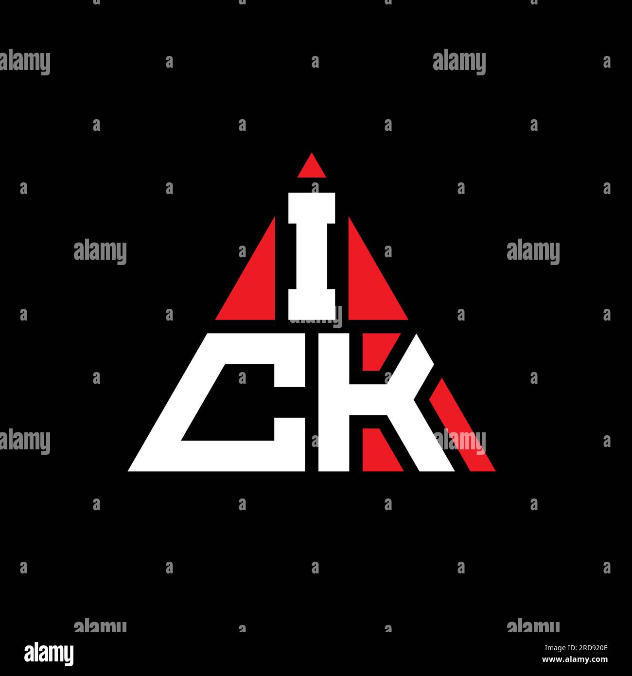 Ick logo Stock Vector Images - Alamy