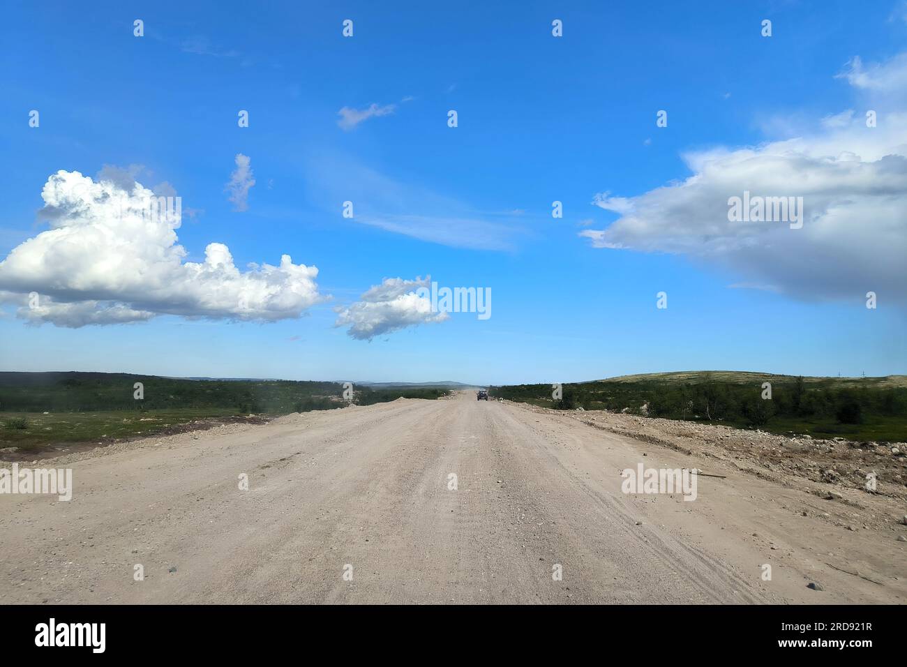 Russian Federation. Murmansk region. The Kola Peninsula. The region of ...
