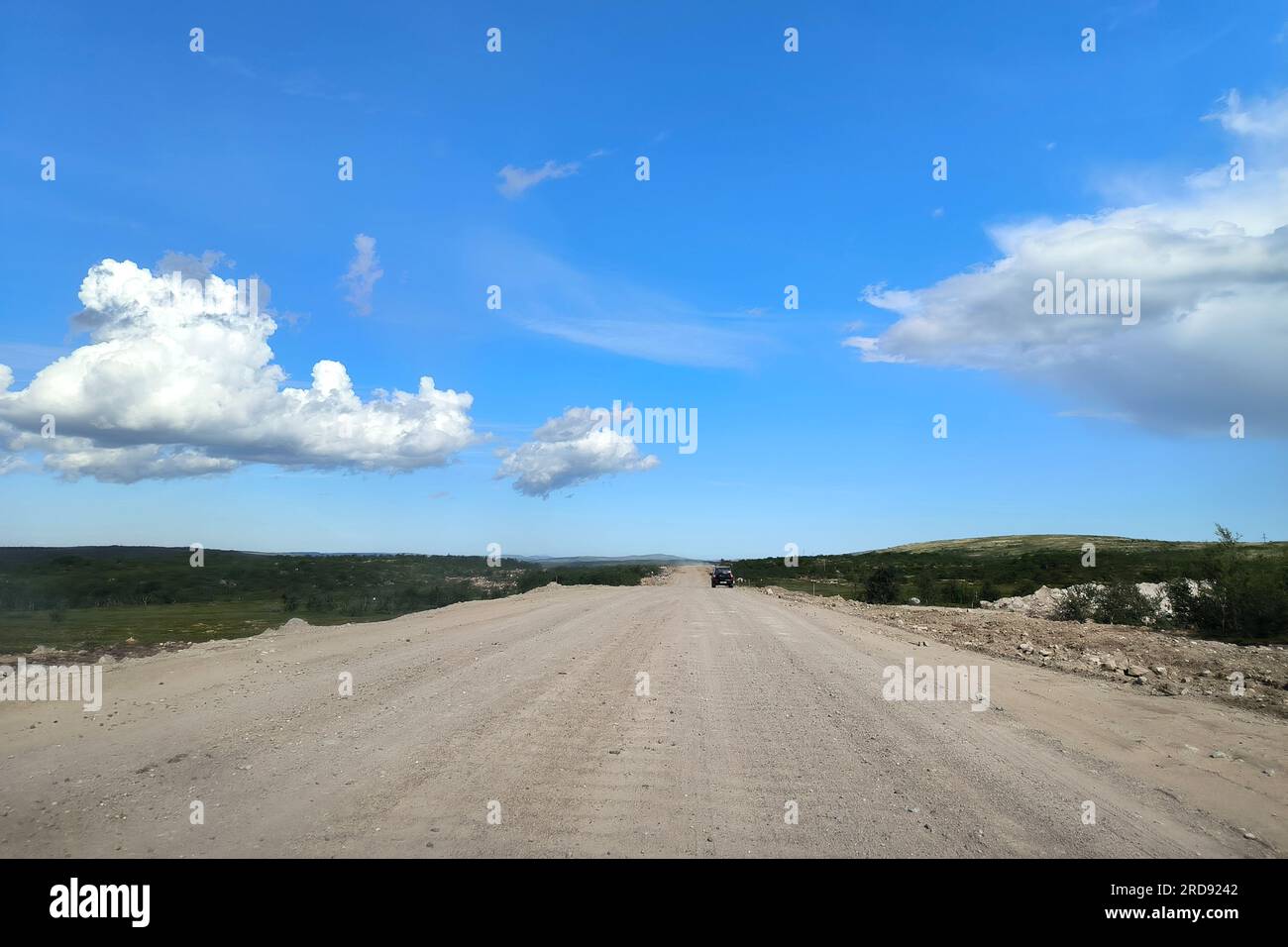 Russian Federation. Murmansk region. The Kola Peninsula. The region of ...
