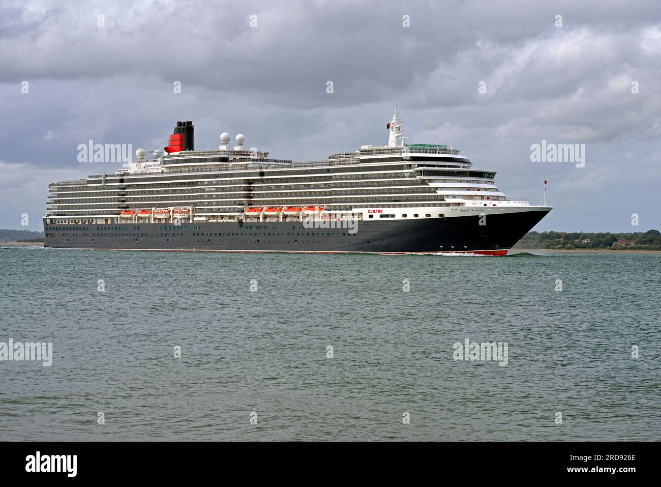Cunard queen victoria hi-res stock photography and images - Alamy