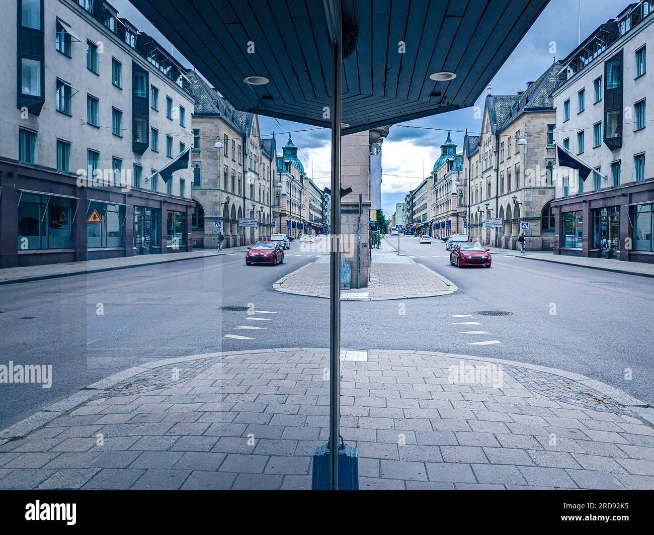 Window Reflection Street
