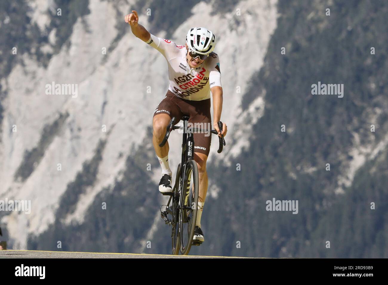 Felix Gall Austria AG2R team takes stage win Stock Photo - Alamy