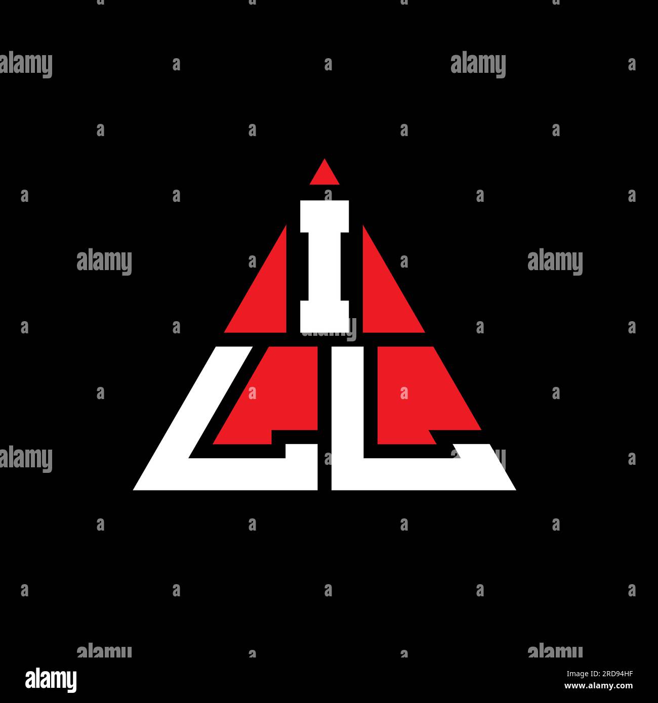 Ill triangular Stock Vector Images - Alamy