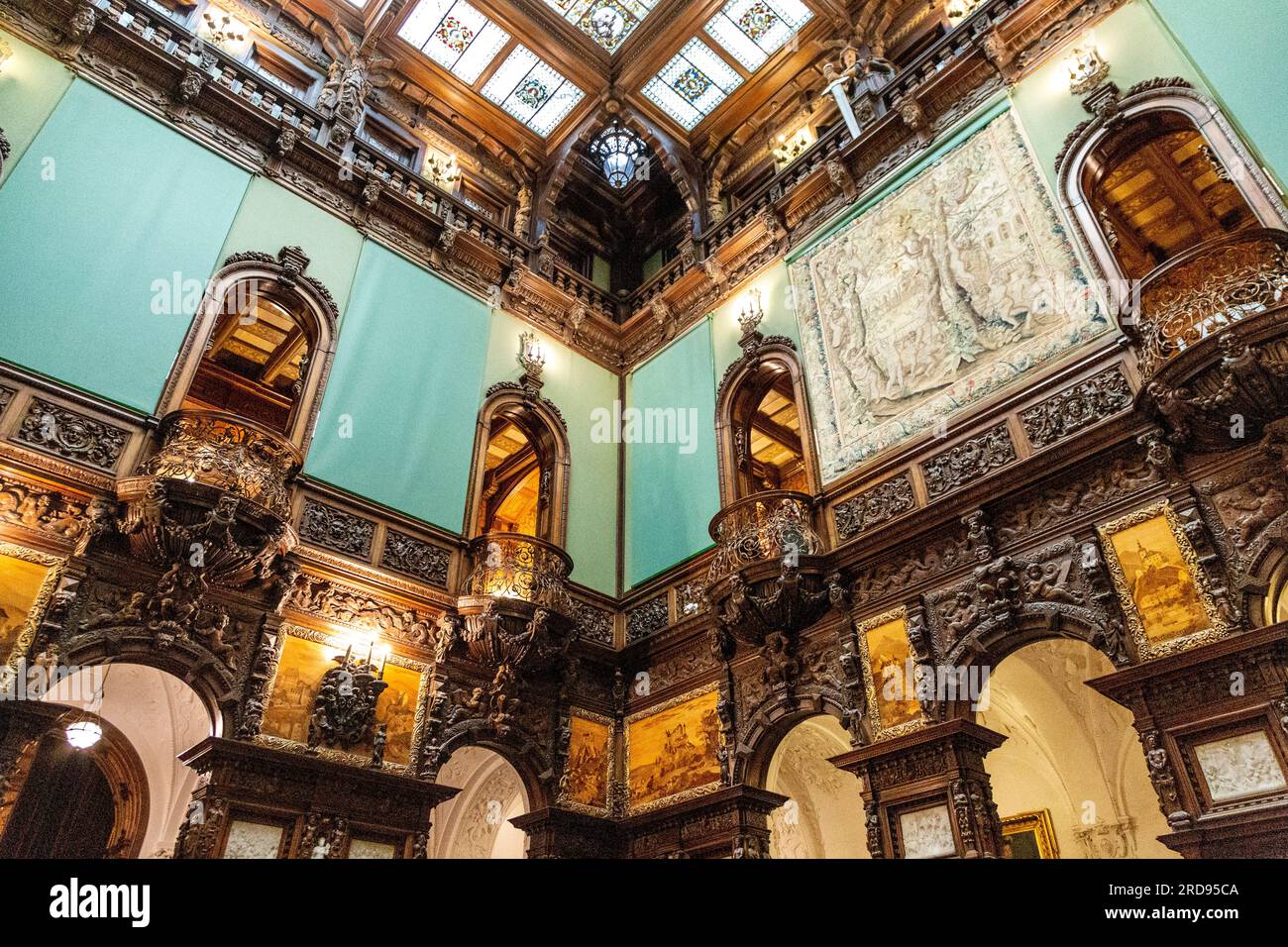 Peles Castle Entrance Hall