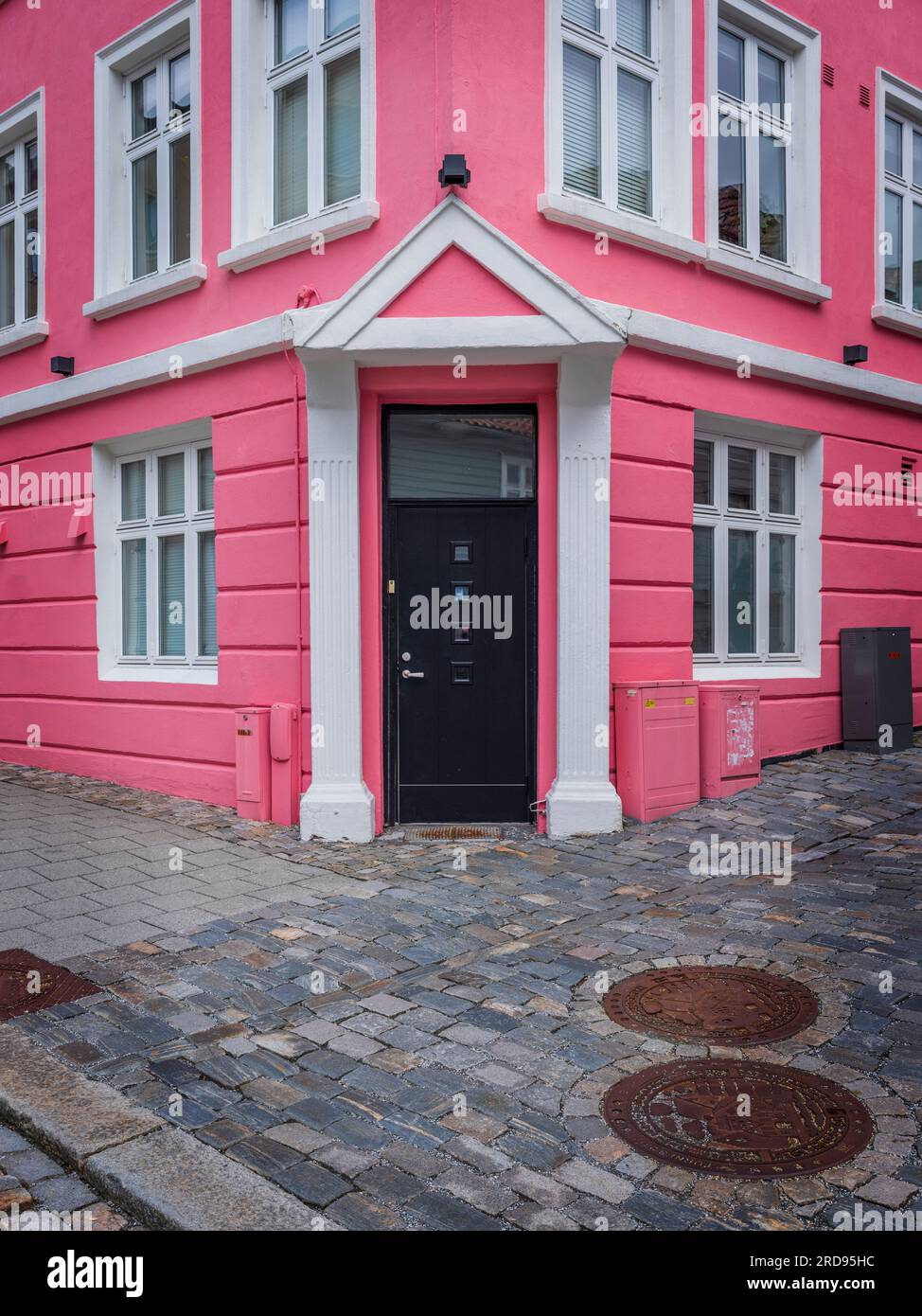 Wooden clad building in Bergen, Norway Stock Photo - Alamy