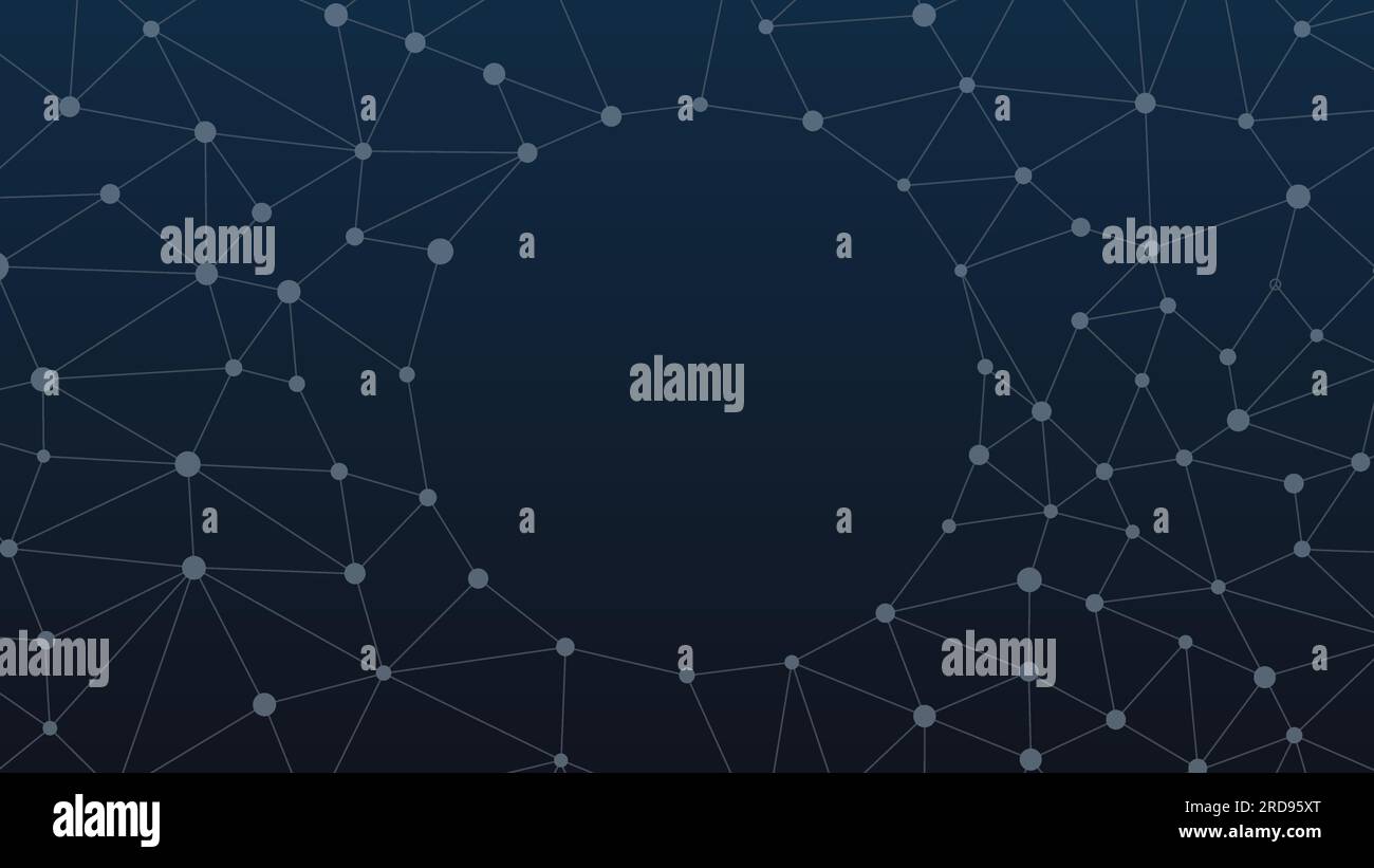 Dark plexus network abstract background Stock Vector Images - Alamy