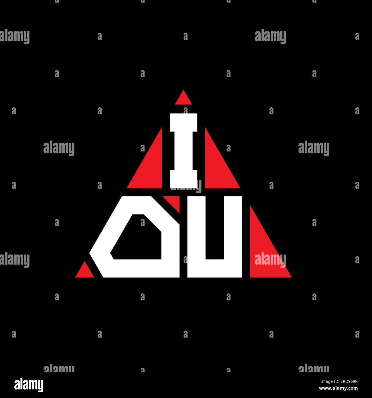 Iou logo design hi-res stock photography and images - Alamy