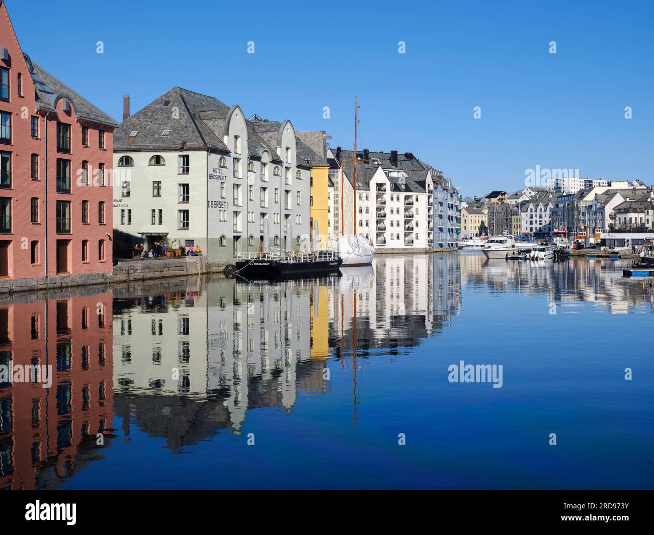 Alesund art nouveau buildings hi-res stock photography and images - Alamy