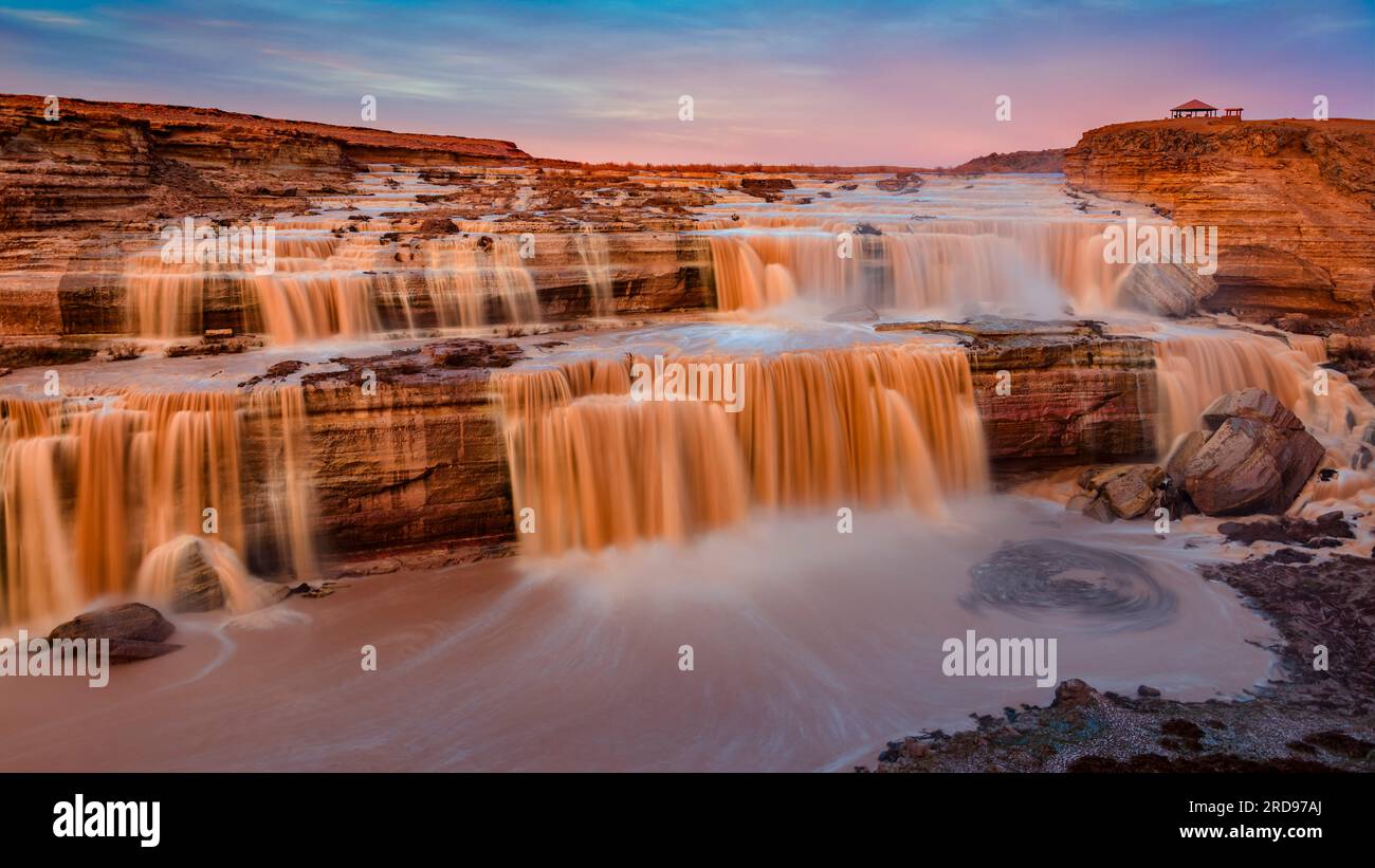 Grand Falls on the Little Colorado River Stock Photo - Alamy