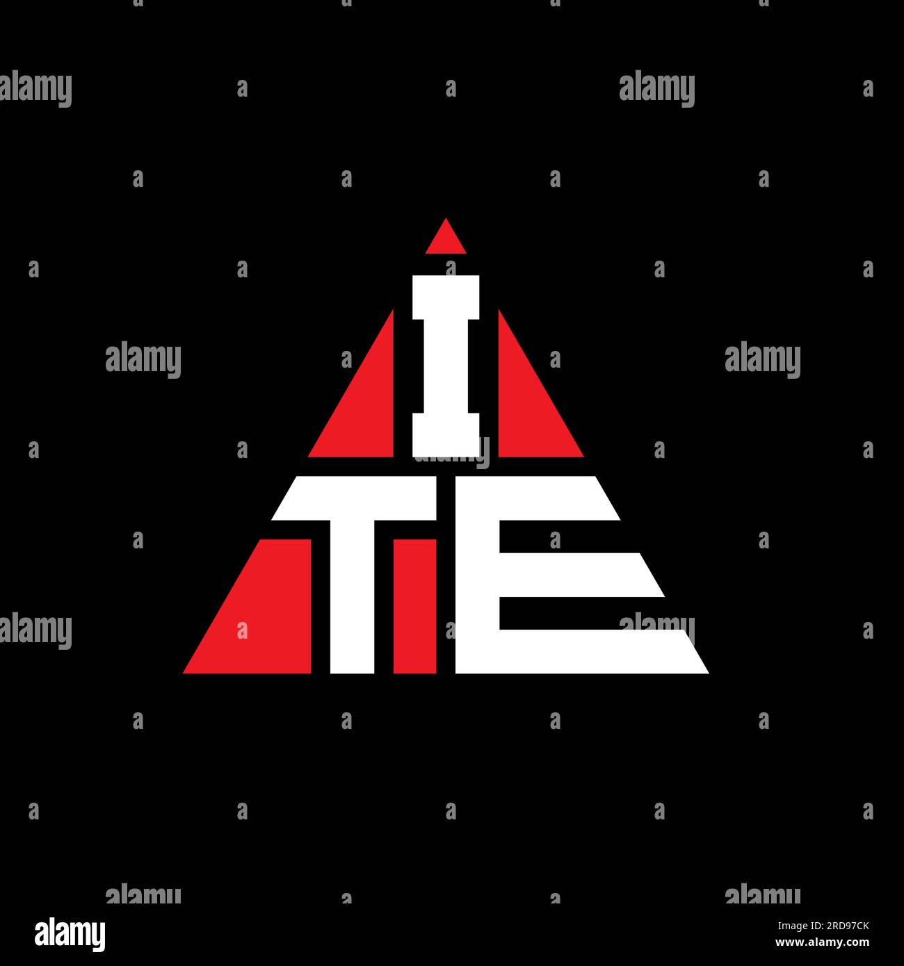 Ite logo design hi-res stock photography and images - Alamy