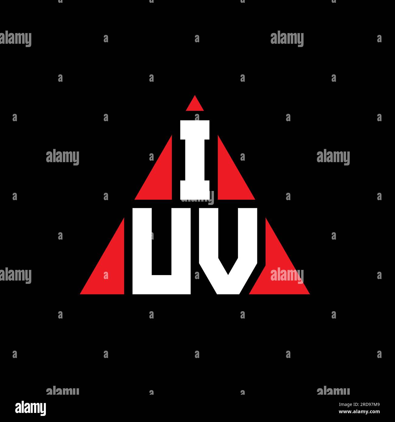 Iuv logo design hi-res stock photography and images - Alamy