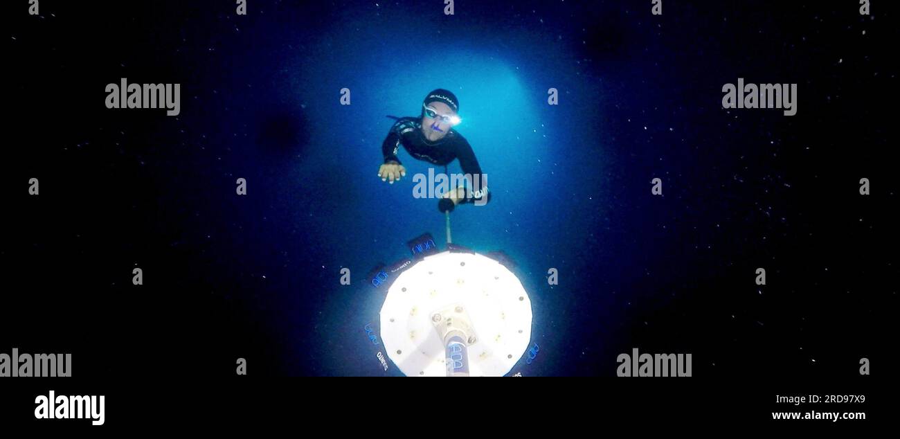 THE DEEPEST BREATH, diver Alessia Zecchini, 2023. © Netflix / Courtesy ...